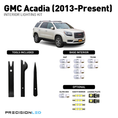 GMC Acadia Premium LED Interior Lighting Package 2015, 2014, 2013
