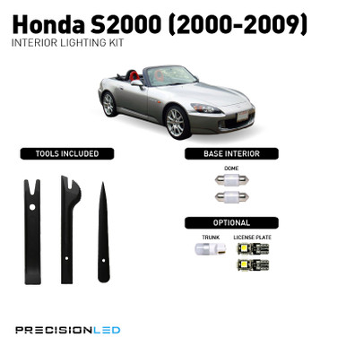 Honda S2000 Premium LED Interior Lighting Package 2009, 2008, 2007, 2006