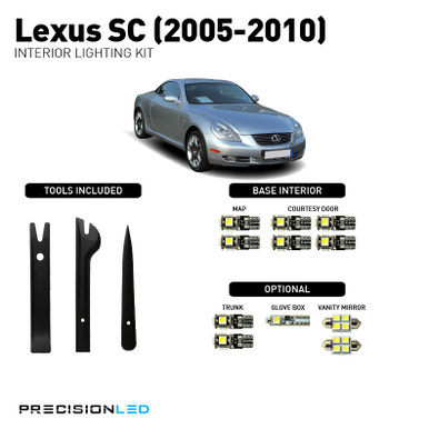Lexus SC LED Interior Package (2005-2010)