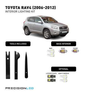 Toyota RAV4 Premium LED Interior Lighting Package 2015, 2014, 2013, 2012