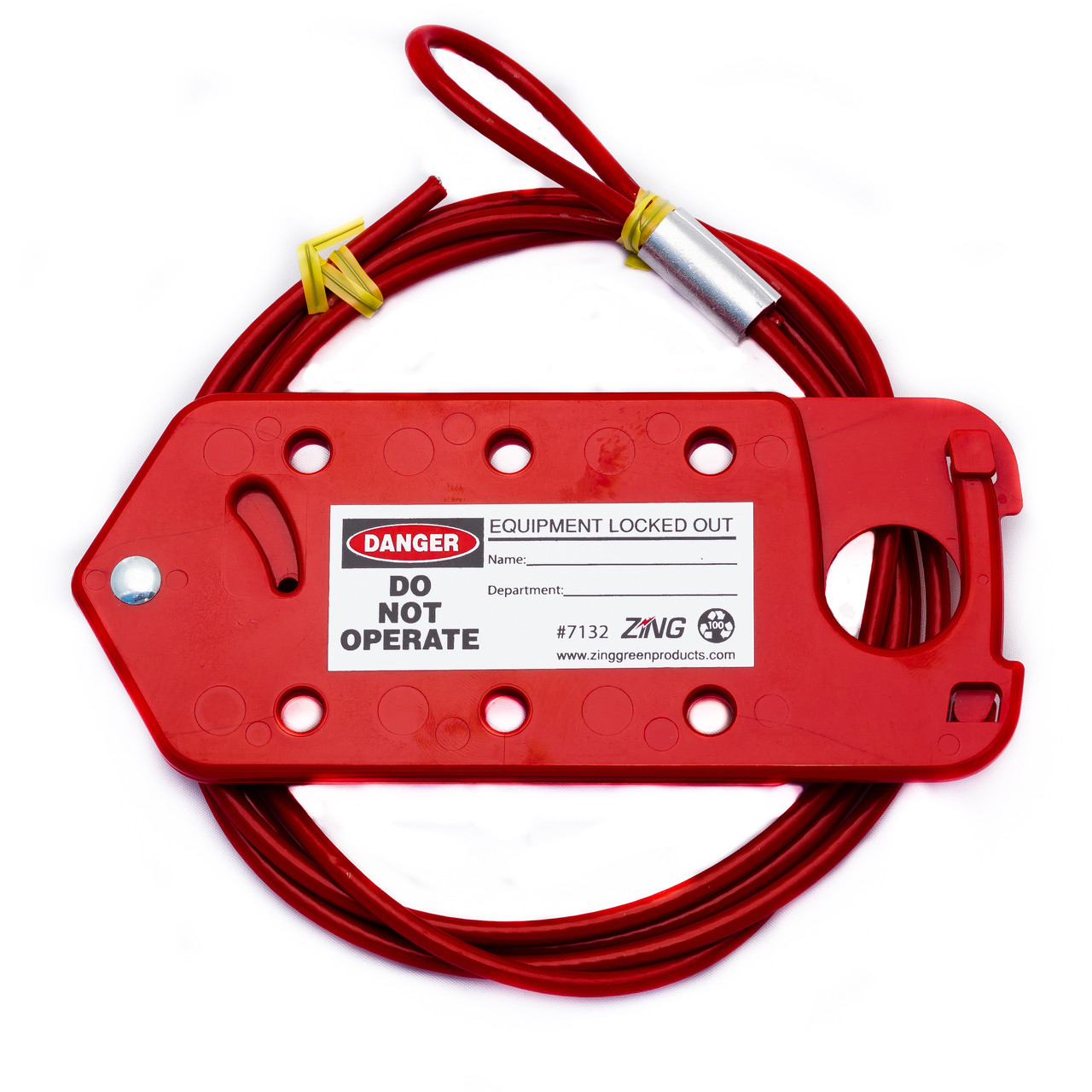 Zing Cable/Hasp Lockout Device - 6 Ft. | Kasama.us