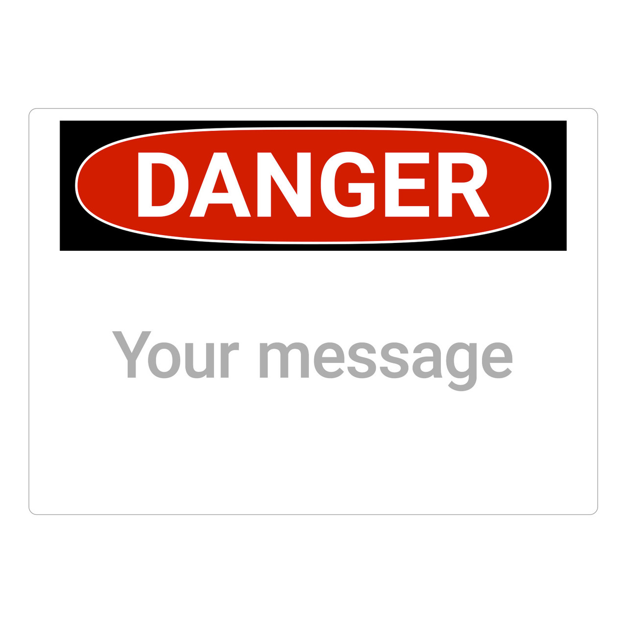 Order Custom Safety Signs | Kasama.us