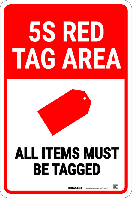 5S Area Sign | Kasama.us