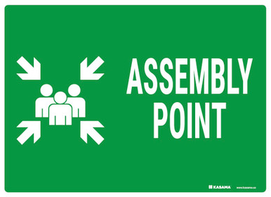Assembly Point Sign | Kasama.us