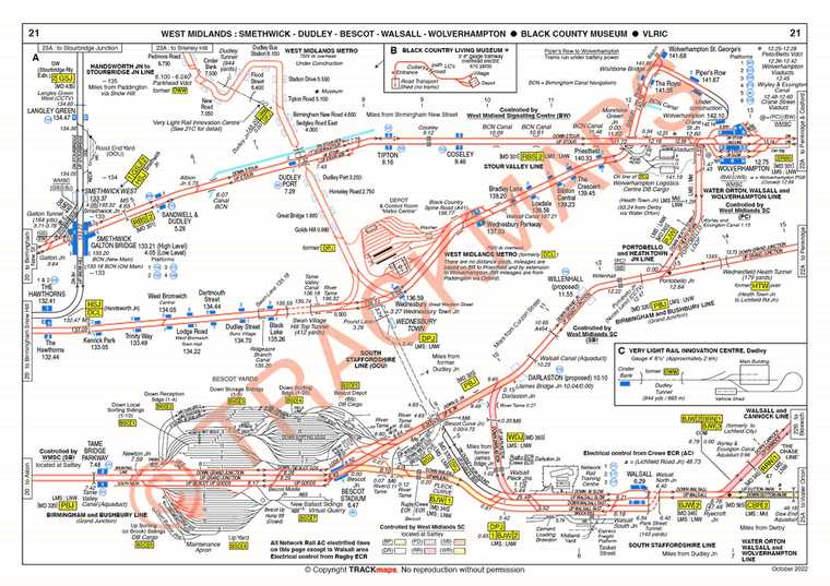 Railway Track Diagrams Book 4 - Midlands and North West - Trackmaps