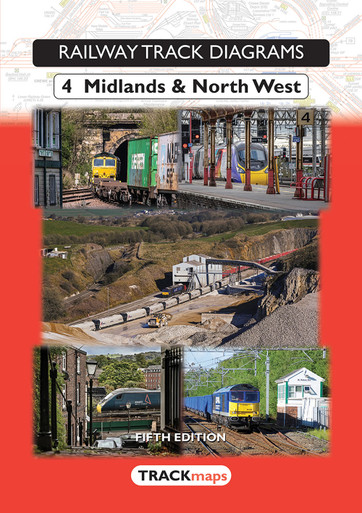 Railway Track Diagrams Book 4 - Midlands and North West - Trackmaps