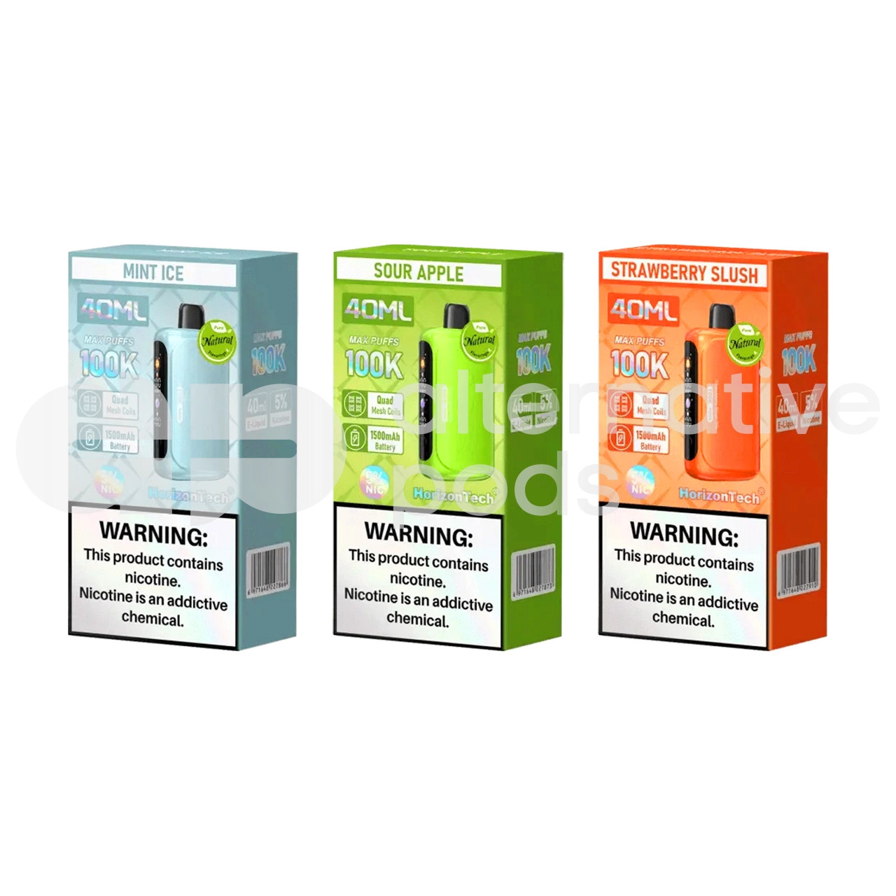 HorizonTech 100K Disposable Vape - 100000 Puffs & Quad Mesh Coils ...