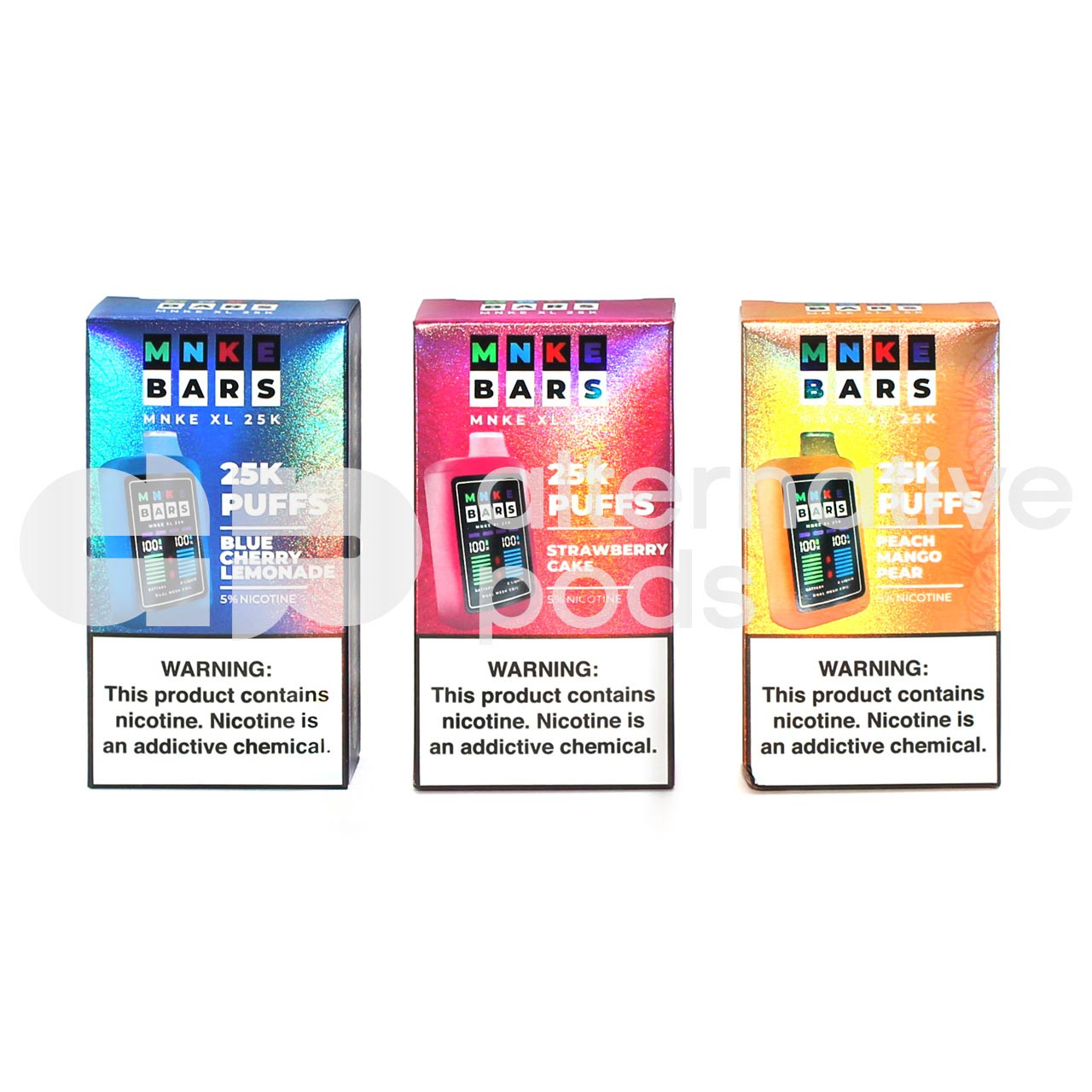 MNKE Bars XL 25000 Disposable Vape | MNKE XL 25K Puffs Device