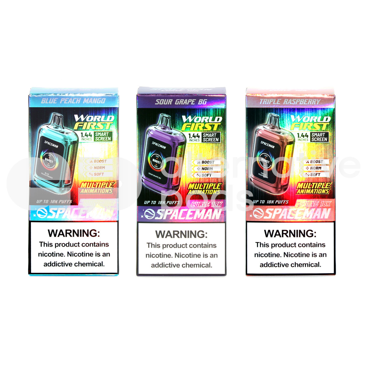 Spaceman Curve 18000 Disposable Vape | Spaceman Curve Vape