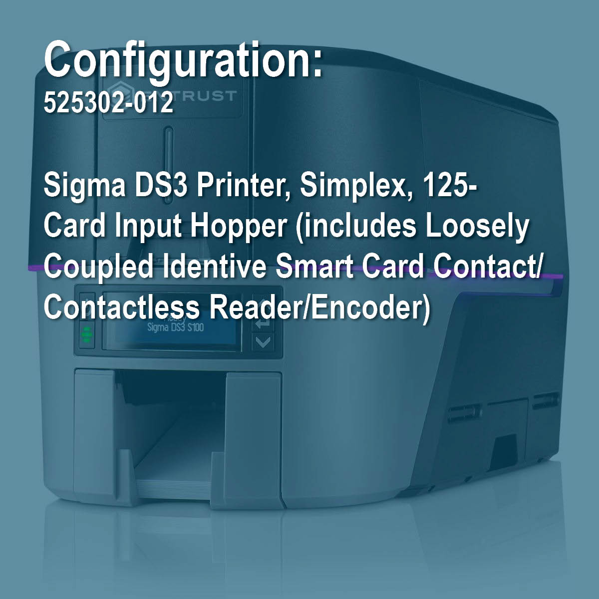 Entrust (Formerly Datacard) 525302-012 Sigma DS3 Simplex ID Card ...