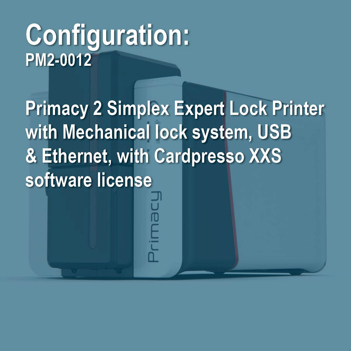 Evolis PM2-0012 Primacy 2 Simplex ID Card Printer - AnythingID