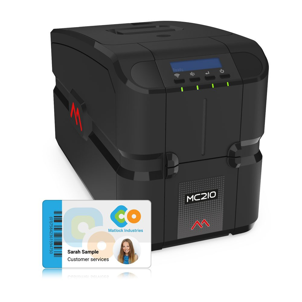 Matica PR02100001 MC210 Simplex ID Card Printer - AnythingID