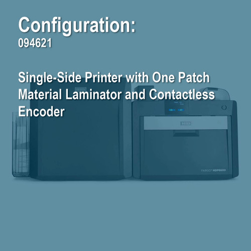 Fargo (by HID Global) 94612 HDP6600 Simplex Retransfer ID Card Printer ...