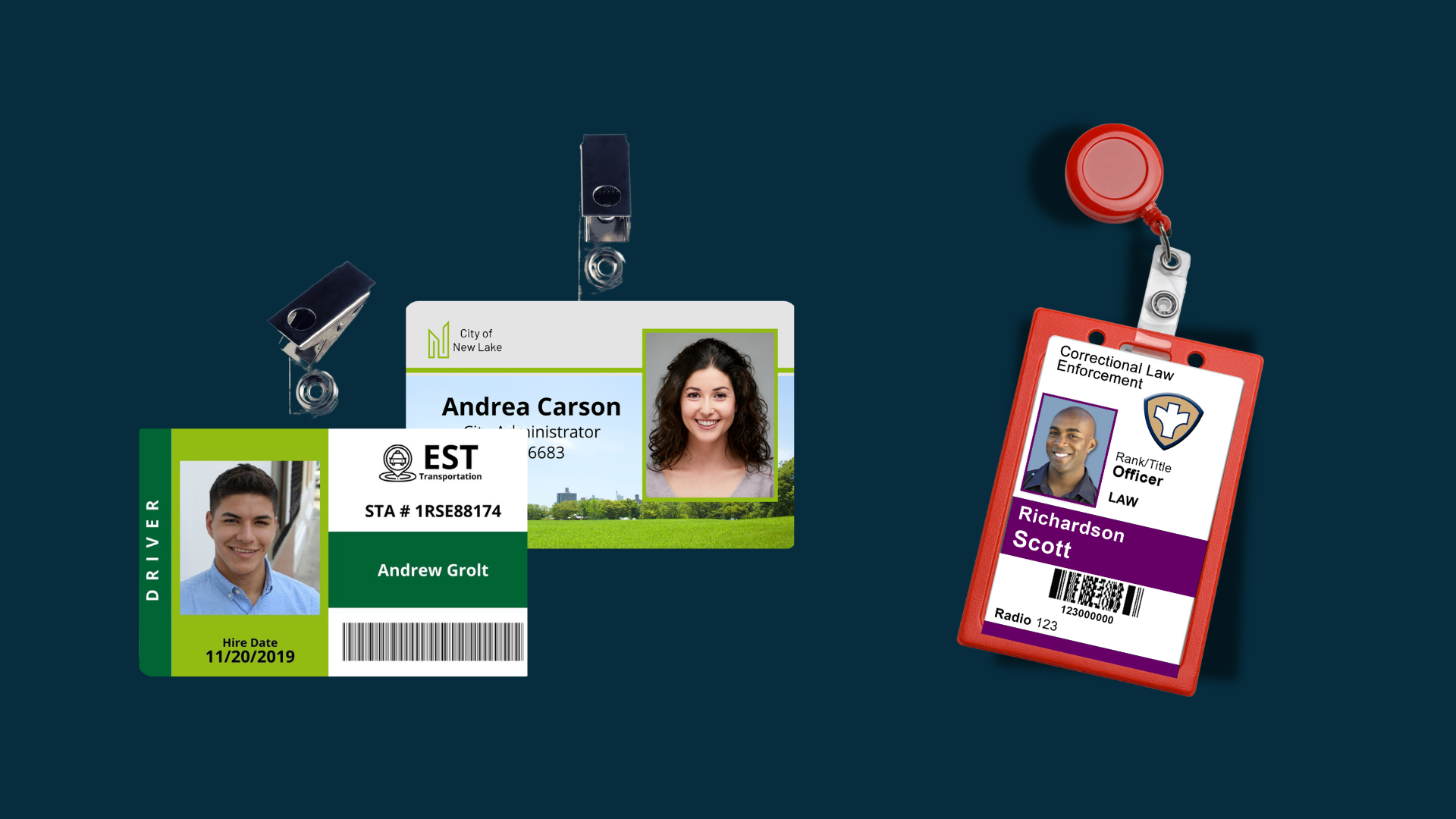 Choosing the Right ID Badge Holder for Your Organization's ID Cards ...