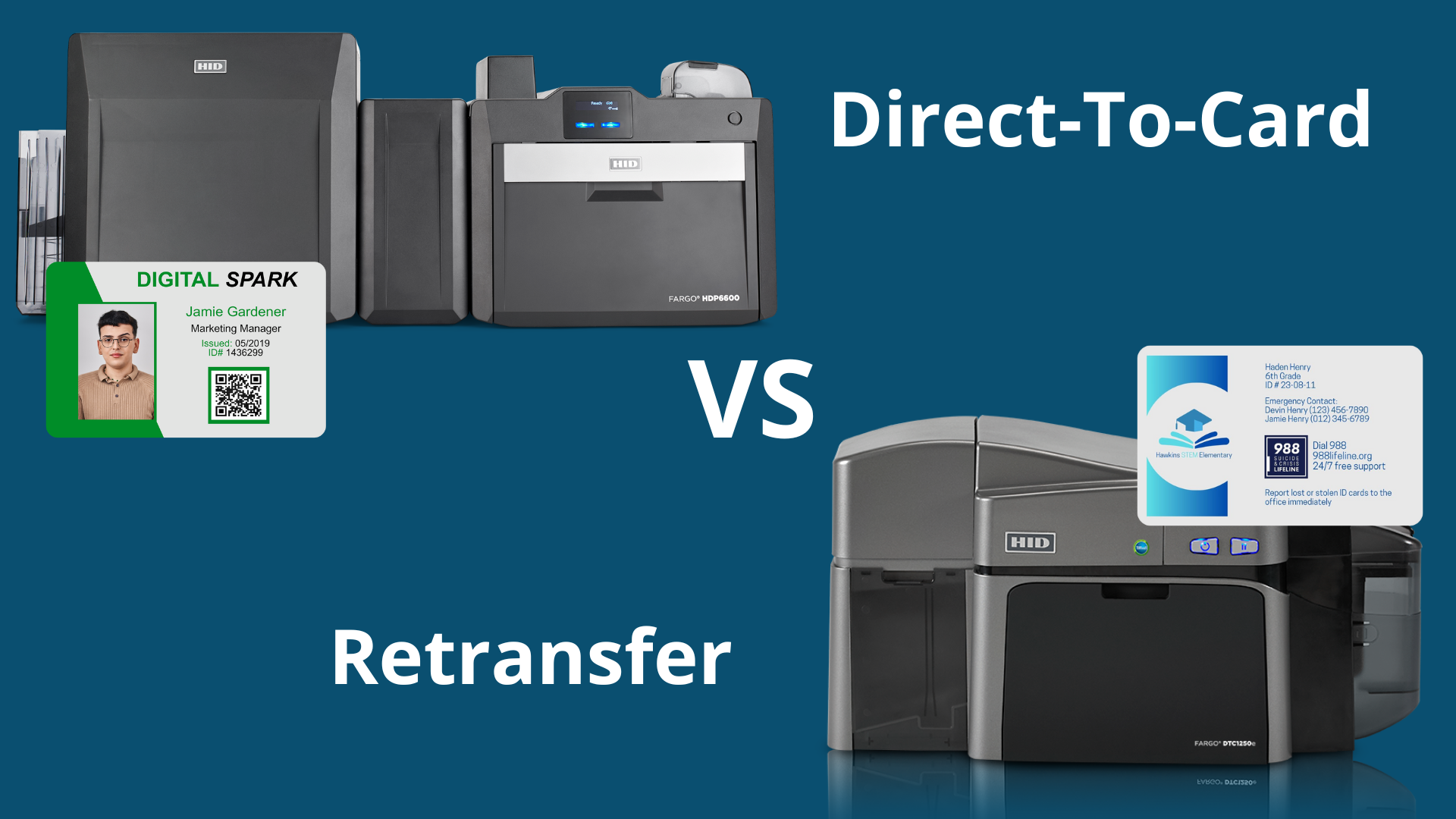 Understanding Different Types Of ID Card Printers Direct to Card Vs Understanding Different Types Of ID Card Printers Direct to Card Vs
