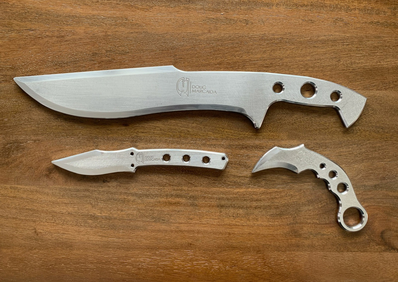 Espada Y Daga Combo Aluminum Trainers (Sword, Knife & Curved Blade)