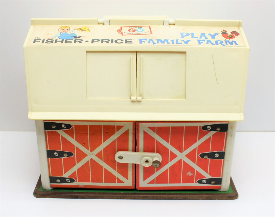 Pretend Play Toys & Games Toys Moo Sound When Door Opens 1960's Fisher ...