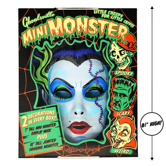 Mini Mask Retro Astro Zombies Dolls & Action Figures Action Figures ...