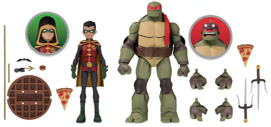 DC Teenage Mutant Ninja Turtles Batman vs TMNT Alfred & Michelangelo ...