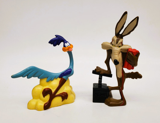 Looney Tunes "Stars" Bugs, Road Runner, Taz, Wile Coyote and Tweety PVC Set