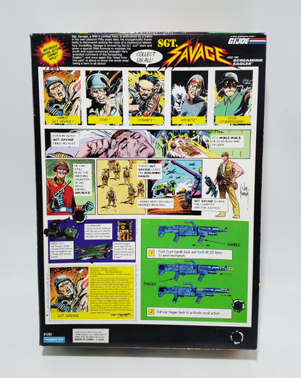 Hasbro G.I. Joe Sgt. Savage Jungle Camo D-Day action figure