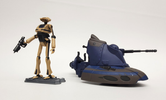 Hasbro Star Wars The Clone Wars Castas with Speeder Bike