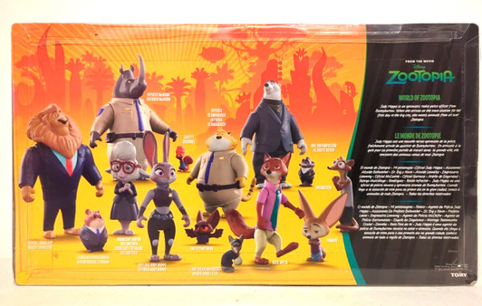 Tomy Disney World of Zootopia Meet the ZPD 3 figure set