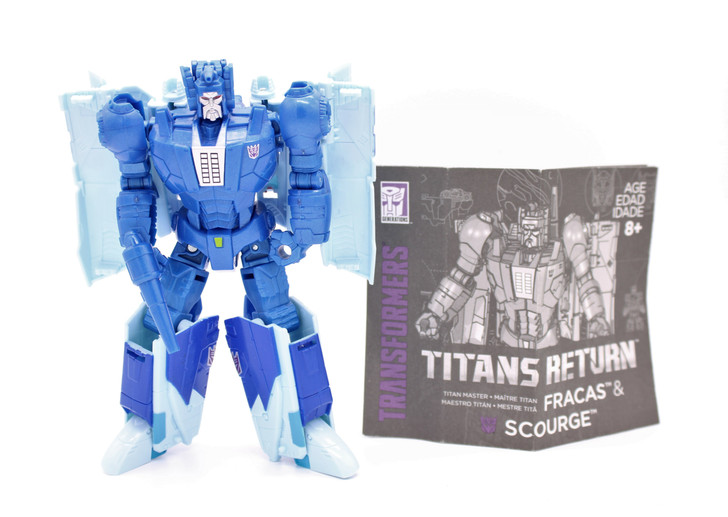 Hasbro Transformers Titans Return HEADMASTER Fracas and Scourge No package