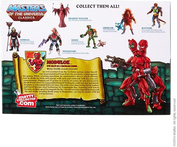 Mattel MOTU Classics Modulok action figure