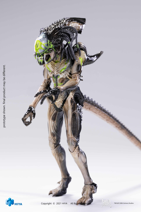 HIYA AVP Hybrid Predalien Battle Damaged 1:18th Scale Action Figure