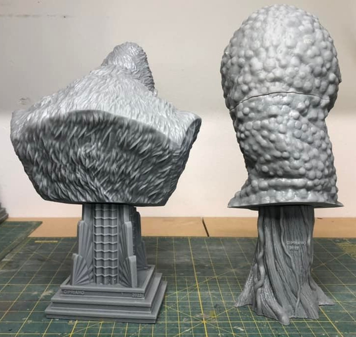 King Kong 1933 Busts Resin Model Kit Set