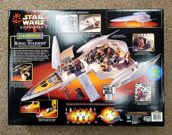Hasbro Star Wars Episode I Naboo Royal Starship