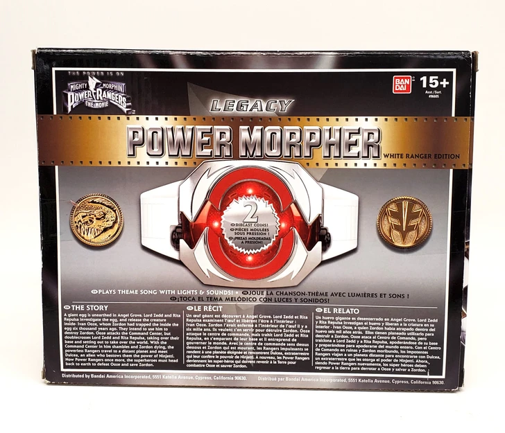 BanDai MMPR The Movie Legacy Power Morpher (open package)