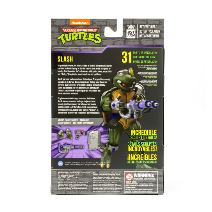 BST AXN TMNT Slash 5" action figure