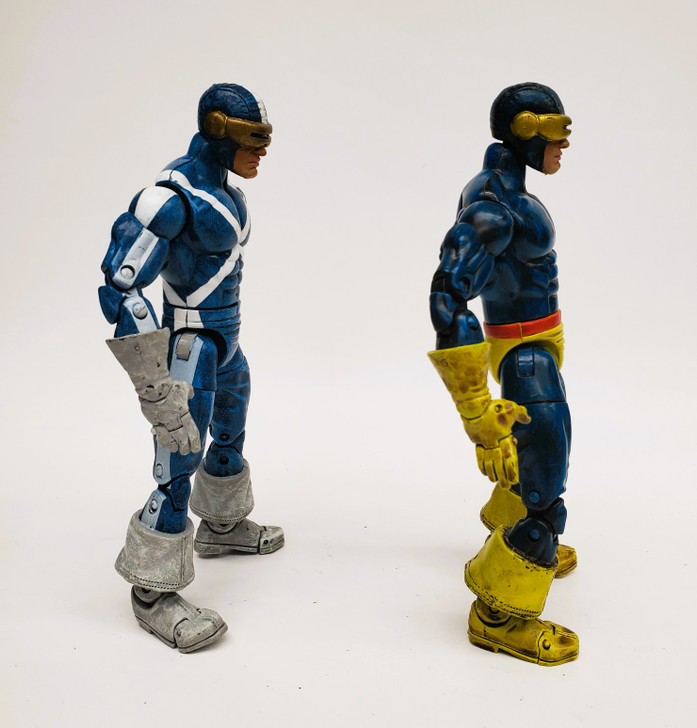 ToyBiz Marvel Legends X-Men X-Factor Cyclops Variant Lot 6" Action ...
