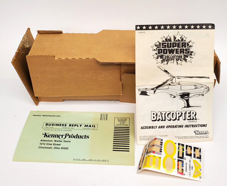 Kenner (1985) Super Powers Batcopter (open package)