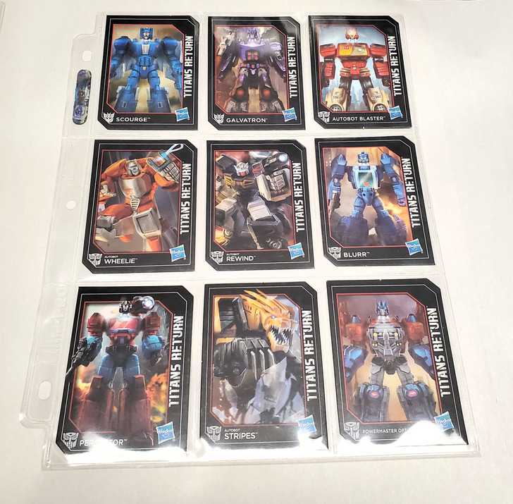 Hasbro Transformers Generation trading card lot 54 cards