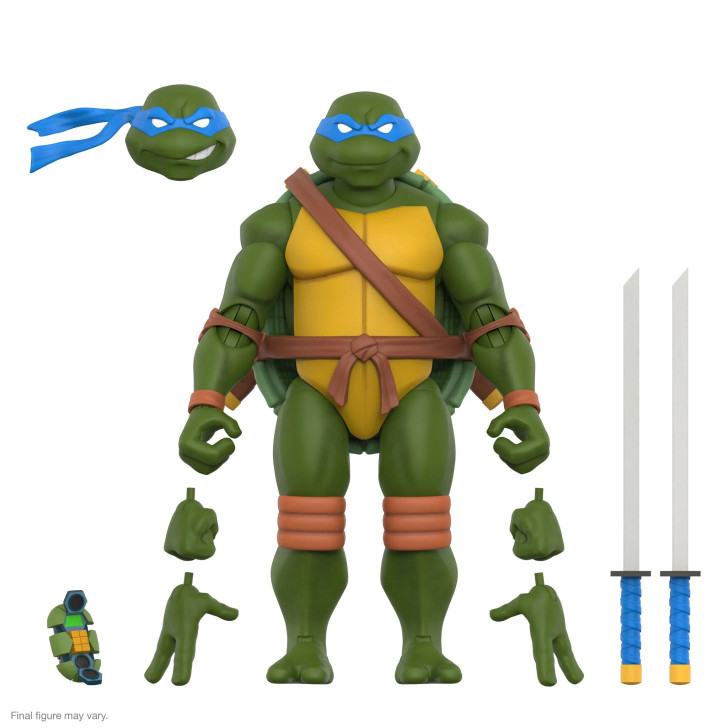Super7 TMNT ULTIMATES! Wave 12 Michelangelo, Leonardo, Donatello, And ...