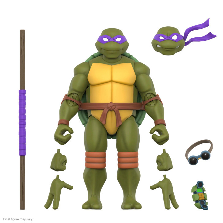 Super7 TMNT ULTIMATES! Wave 12 Michelangelo, Leonardo, Donatello, And ...