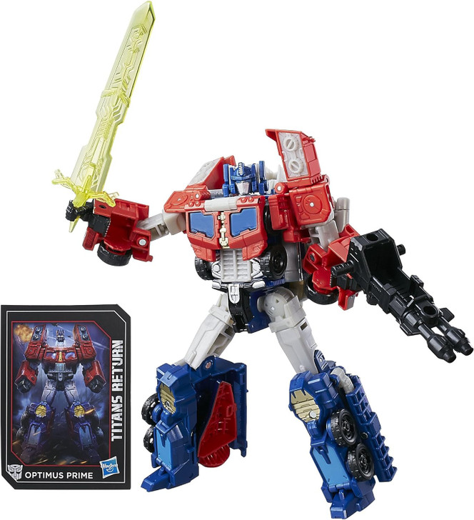 Hasbro Transformers Generations Titans Return Voyager Class Optimus ...
