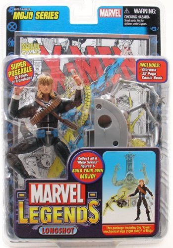 ToyBiz Marvel Legends Longshot 6" action figure