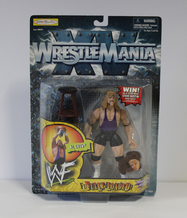 Jakks Wrestle Mania Fully Loaded Al Snow action figure