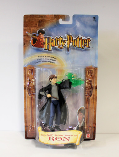 Harry Potter and the Sorcerer's Stone Ron "Cast a Spell" Action Figure