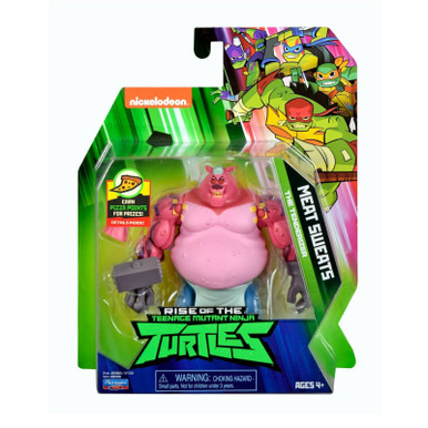 Playmates Rise of the Teenage Mutant Ninja Turtles Meat Sweats Action ...