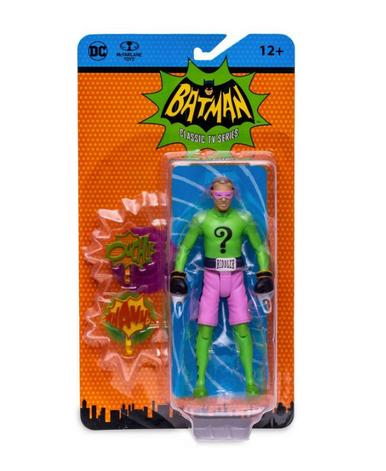McFarlane Retro Batman 66' Riddler Boxing 6" Action Figure