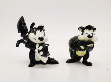 Looney Tunes Pepe Le Pew and Penelope PVC Set