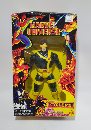 ToyBiz (1997) Marvel Universe Cyclops 10" Action Figure