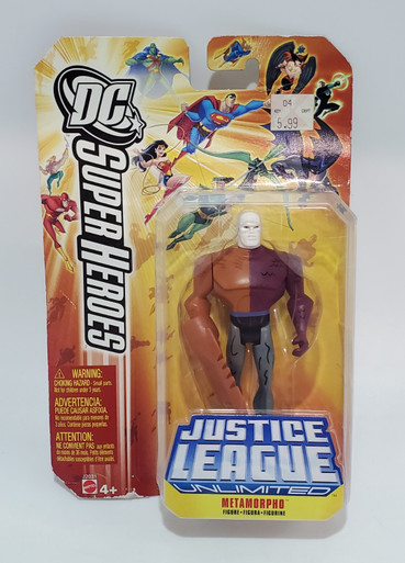 DC Super Heroes Justice League Unlimited Metamorpho Action Figure