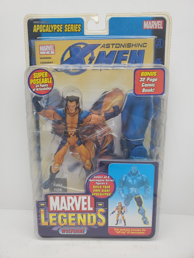 ToyBiz Marvel Legends Apocalypse Series Astonishing X-Men Wolverine ...