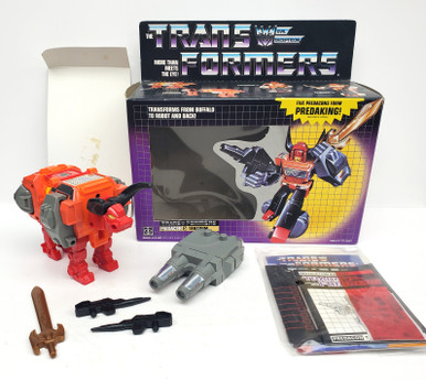 Hasbro Transformers G1 1986 Predacon Tantrum